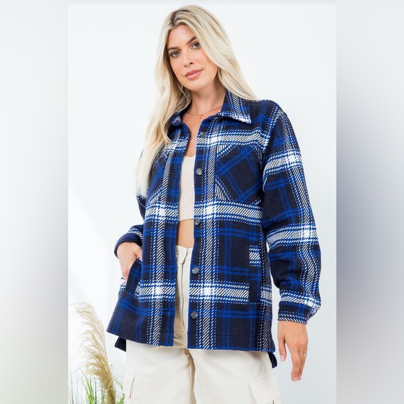 Stoosh | Jackets & Coats | Oversized Shacket | Poshmark